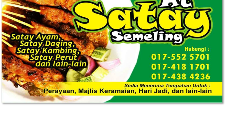 At Satay Semeling - MyBizKad.com