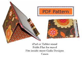 Sewing Patterns, Tips & Tutorials by Gaila Designs: Free iPad Stand ...