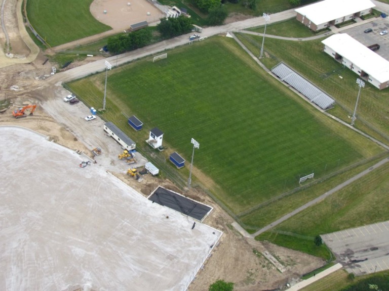 Cornerstone Rounding Third with the New Baseball Stadium - Latest Home ...