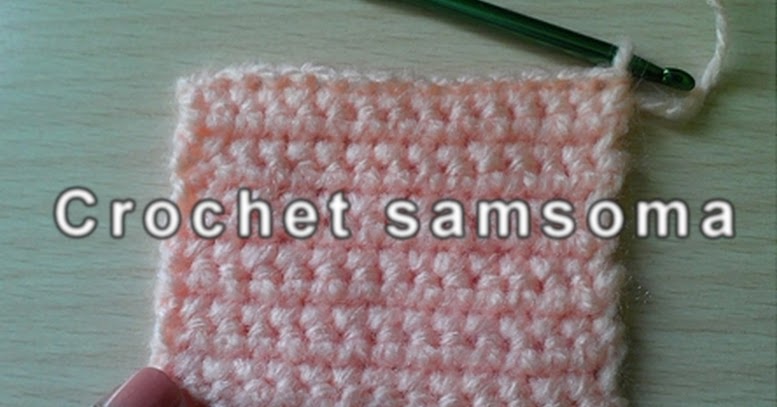 فيديو الدرس الثالت : عمل غرزة الحشو - single crochet stitch « CROCHET ...