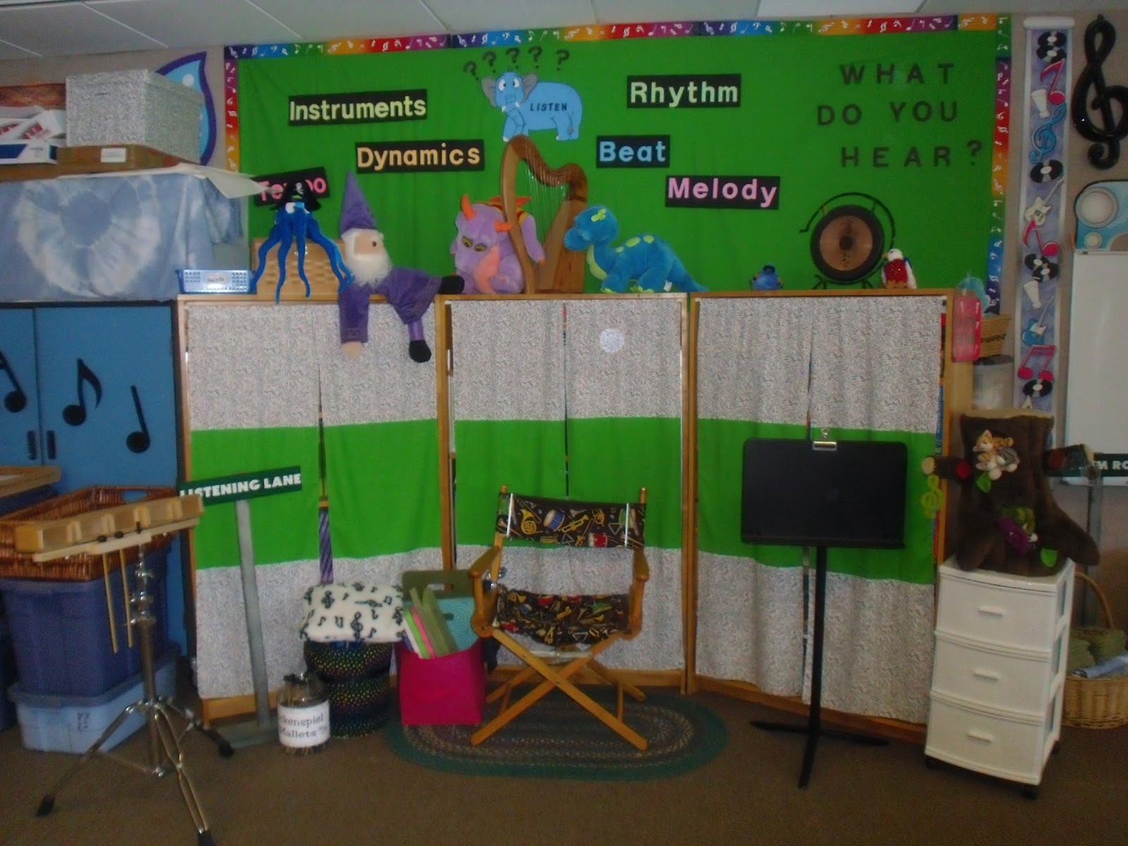 The Totally "Tuned-in" Teacher: My Music Room