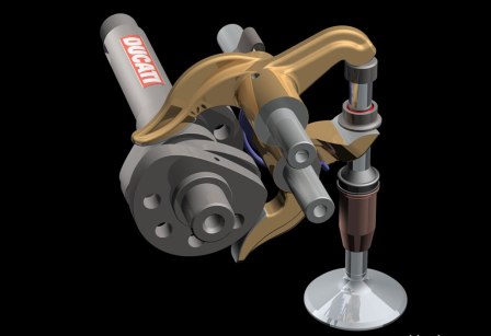 Mechanical World: The advantage of Ducati's desmo valve system.