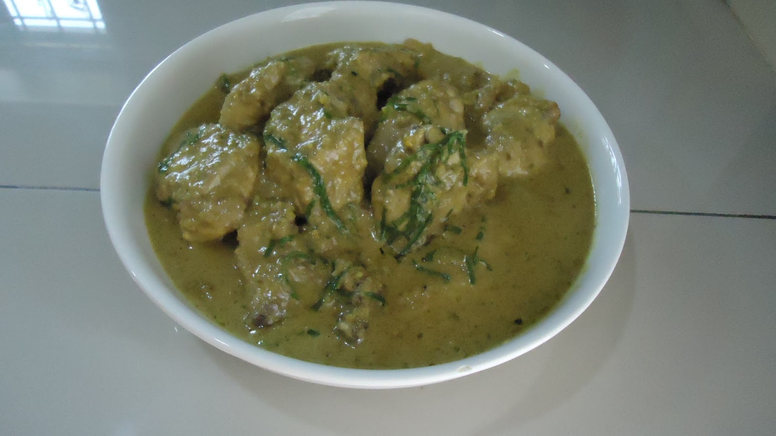 Zara ♥ Baking: RENDANG HIJAU AYAM...