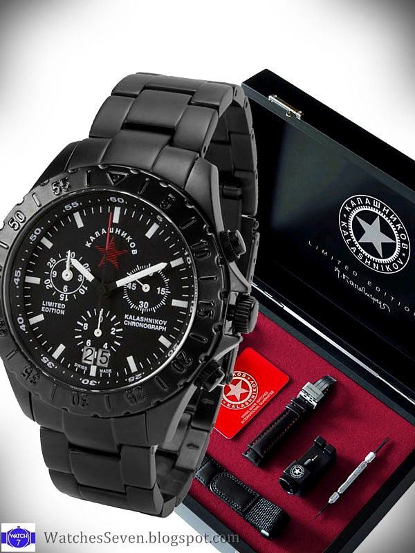 Watches 7: KALASHNIKOV - AK-1000 Chronograph LIMITED EDITION