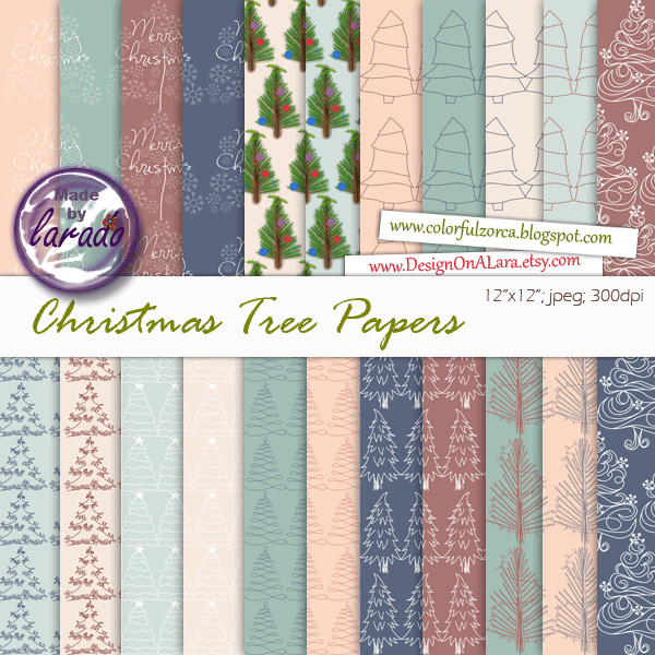 Colorful Z_orca: Digital Freebies