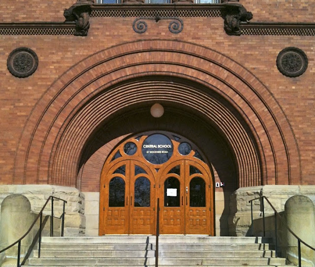muckian around: Central School entrance (Riverside, IL)