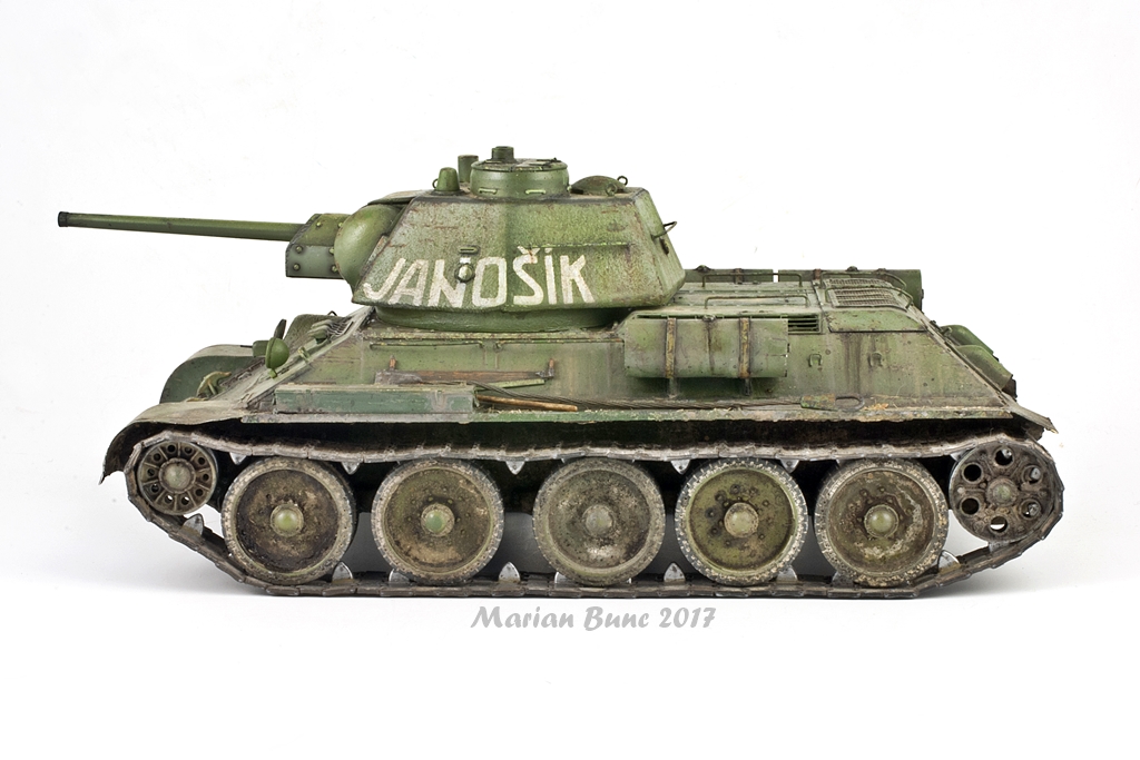 Marian Bunc AFV modeller: T-34/76 Janošík