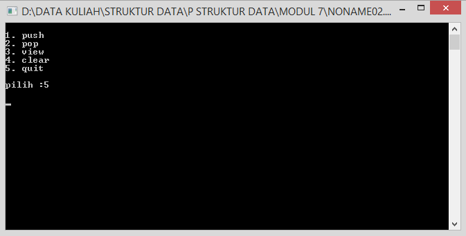 LAPORAN PRAKTIKUM STRUKTUR DATA MODUL 8 ~ Praktikum Struktur Data ...