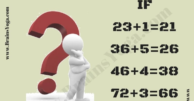 Logic Maths Number Puzzle for 8th Grade Teens Students
