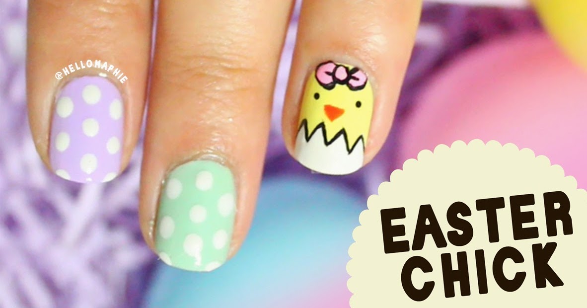 Hellomaphie: Easter Chick Nails
