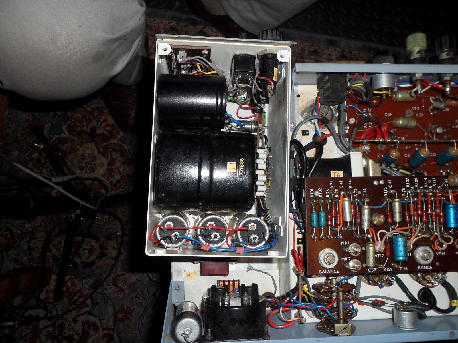 Vintage Audio Workshop: Pye Germanium Transistor 4 Channel Mic Amp ...