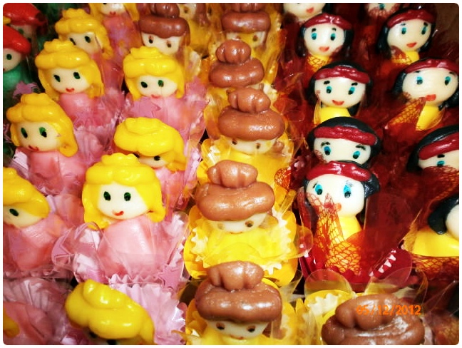 Cupcakes & +: Docinhos das Princesas