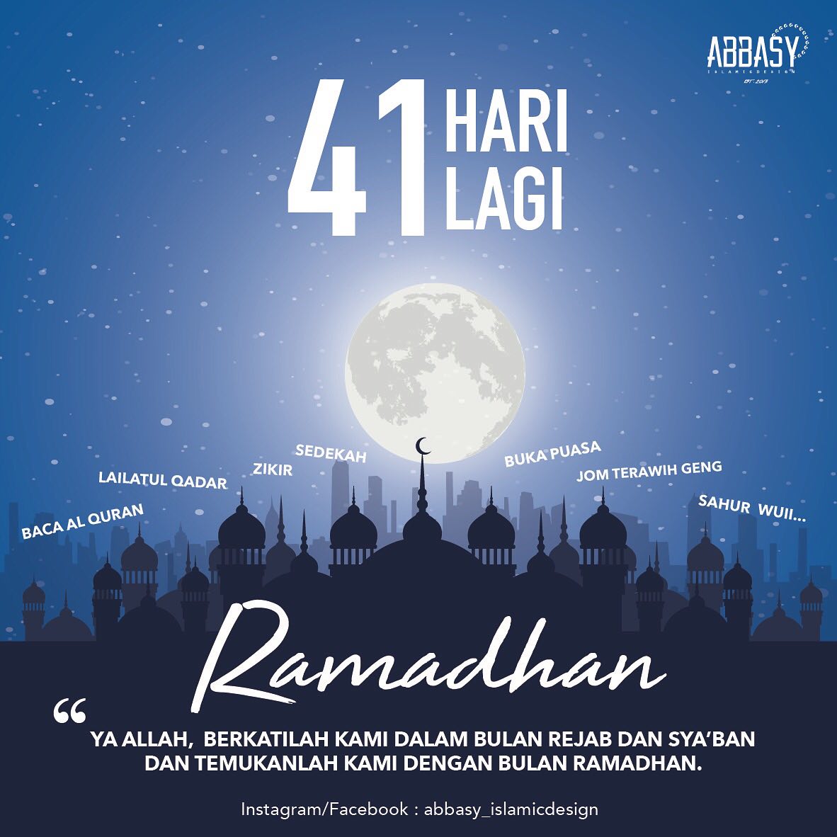 RAMADHAN COUNTDOWN! - 41