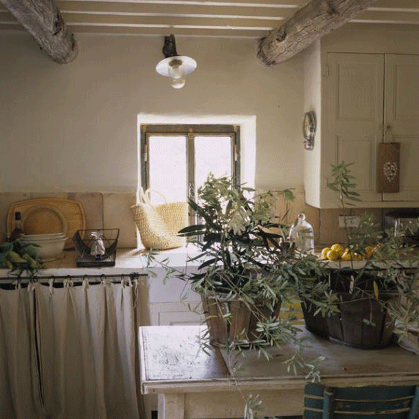 The Paper Mulberry: The French Country Kitchen
