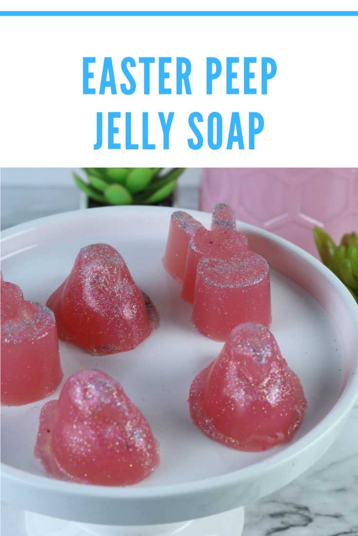 Easter Peep Homemade Jelly Soap Recipe - Everything Pretty