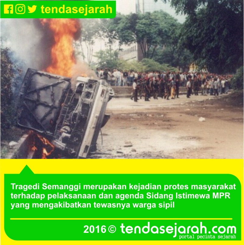 Sejarah Tragedi Semanggi '98 Lengkap