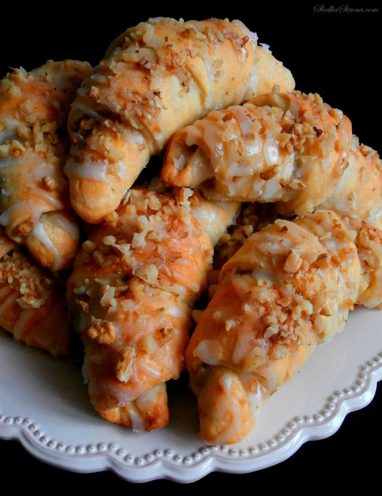 Słodka Strona: Rogale Marcińskie (Świętomarcińskie) z Białym Makiem ...