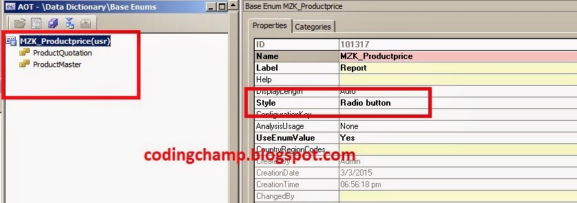 Coding Champ Using Radio Button Control For Rdp Based Ssrs Reports In Microsoft Dynamics Ax
