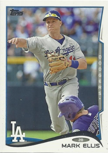 Dodgers Blue Heaven: 2014 Topps Baseball Series 1 - The Dodgers' Base Cards