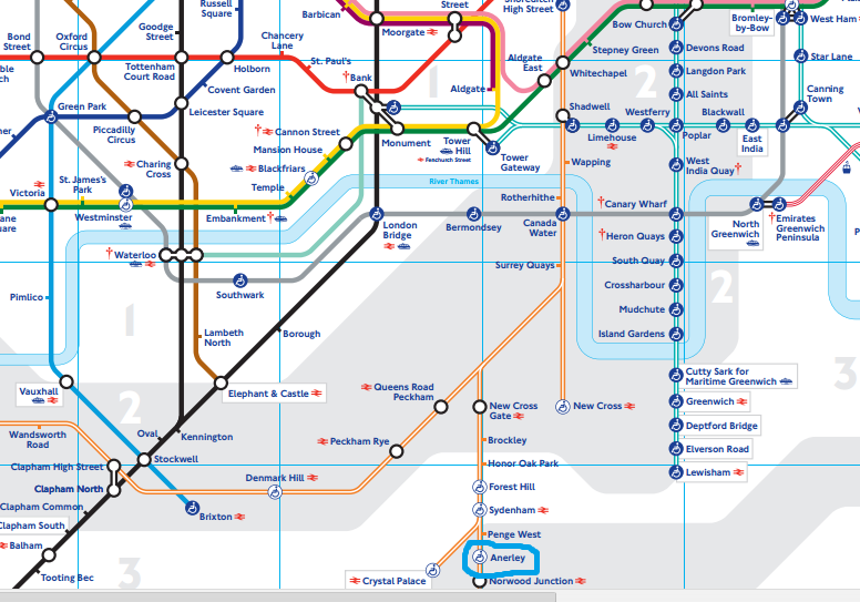 倫敦打工度假小窩: 小窩地點 Anerley (愛麗）