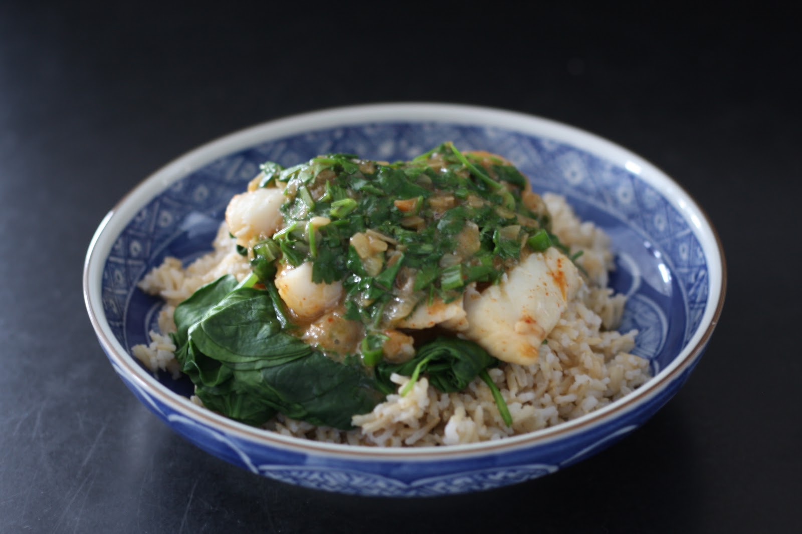 cher stuff: Thai-Style Halibut with Coconut-Curry Broth