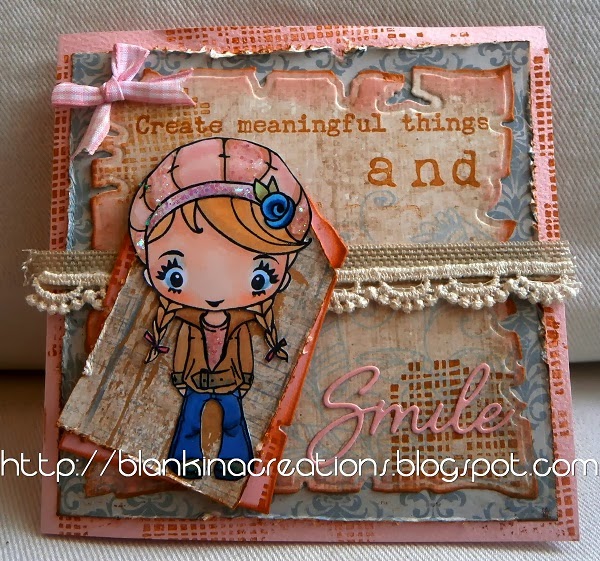 Blankina creations: Create and smile with TGF alter ego