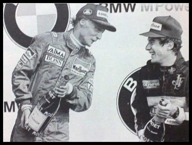 Ayrton Senna: Lauda relembra gesto obsceno de Senna na F-1 antes de GP ...