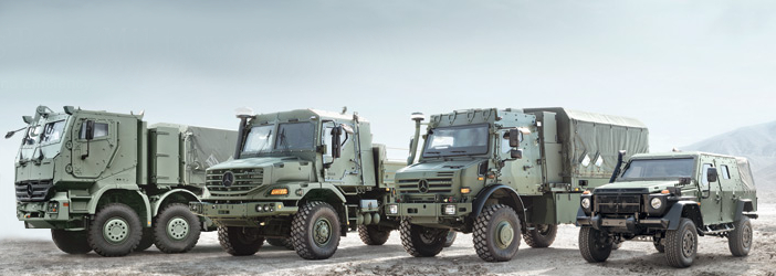 Idelenn Idegen: Mercedes-Benz katonai járművek
