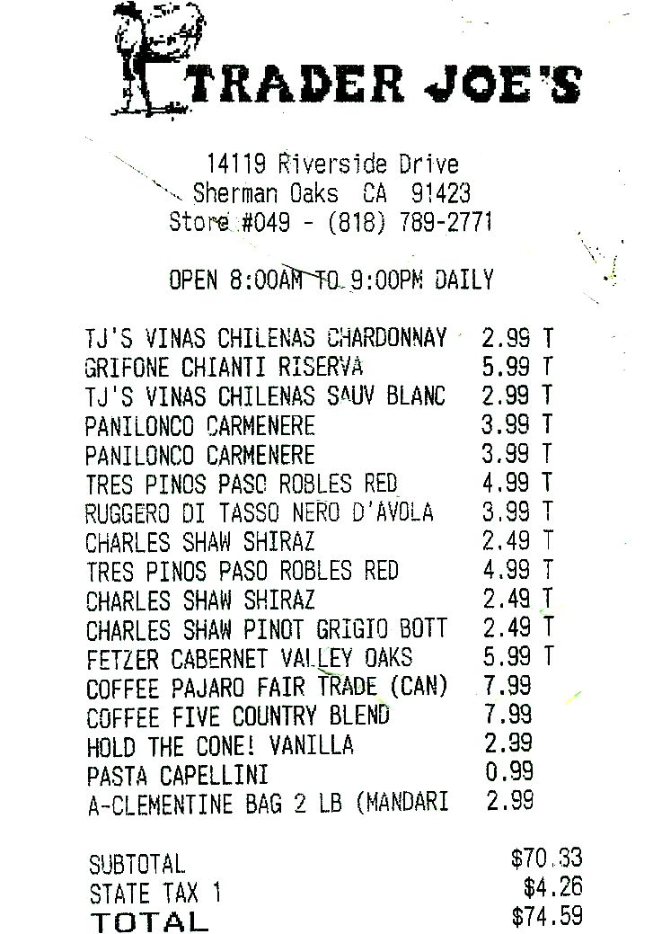 The Cave Wine Storage: Notes, sort of, part two.