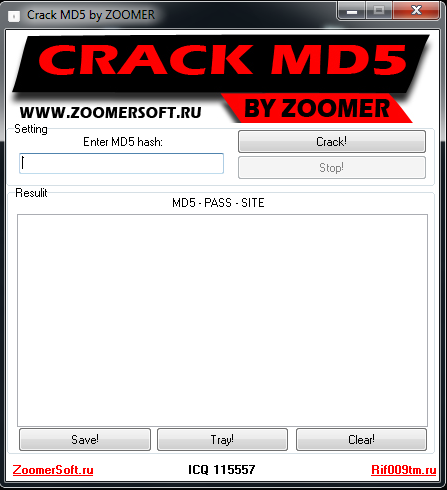 Crack-MD5 - معلوماتك هنا