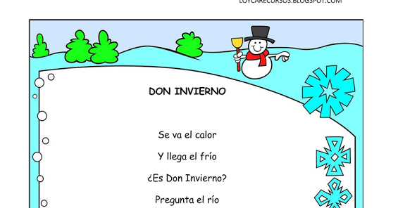 Poesías de invierno - Winter poetries