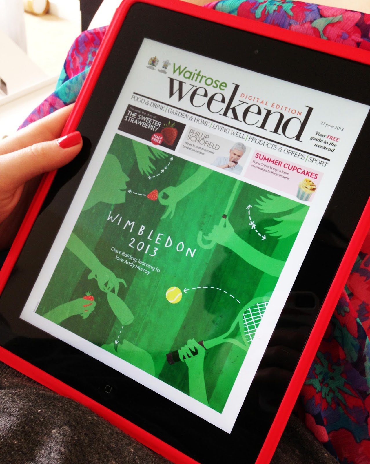 Lorna Scobie Blog: Waitrose Weekend - Wimbledon