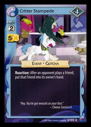 MLP Critter Stampede CCG Cards | MLP Merch