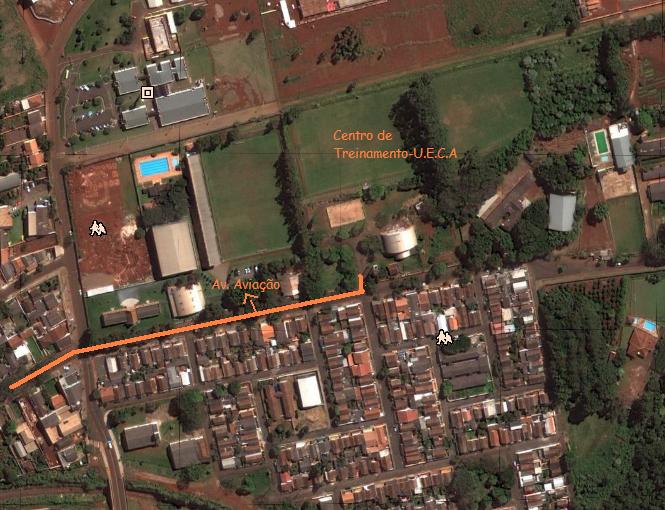 Universitário Esporte Clube Apucarana: Localização