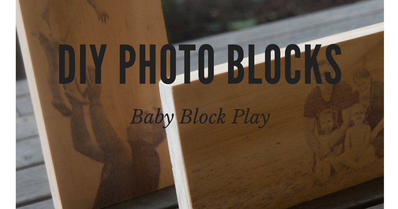 Squiggles and Bubbles: DIY Photo blocks {Baby Block Play}