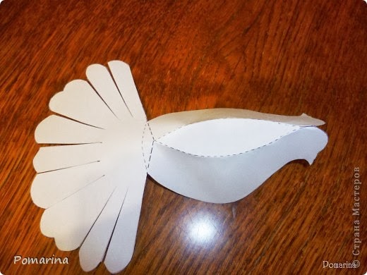 DIY Paper Dove - The Idea King
