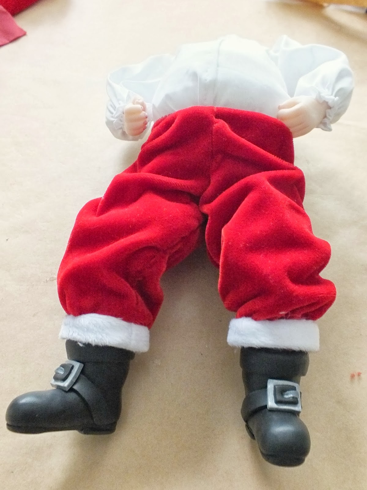 ...Make It With Me: Santa's Trousers, Pattern and Instructions