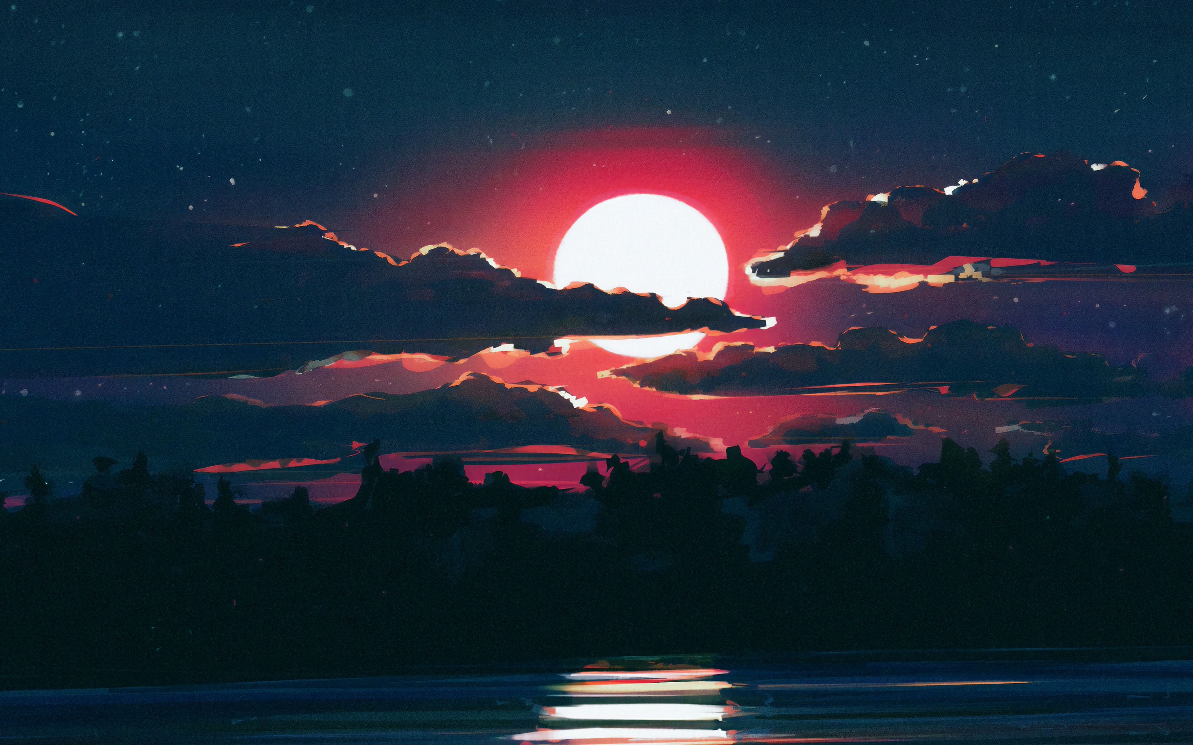 Sky Eclipse Wallpaper