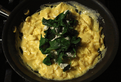 The 99 Cent Chef: Best Spinach & Cheese Omelet - Video Recipe
