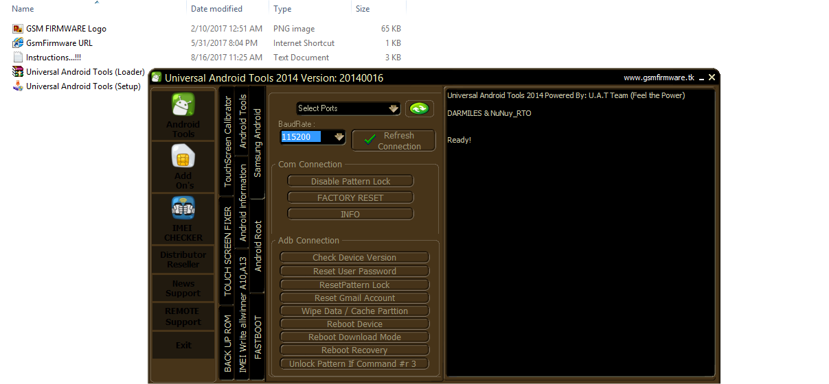 Universal Android Tools by U.A.T Team [Crack + HWID]