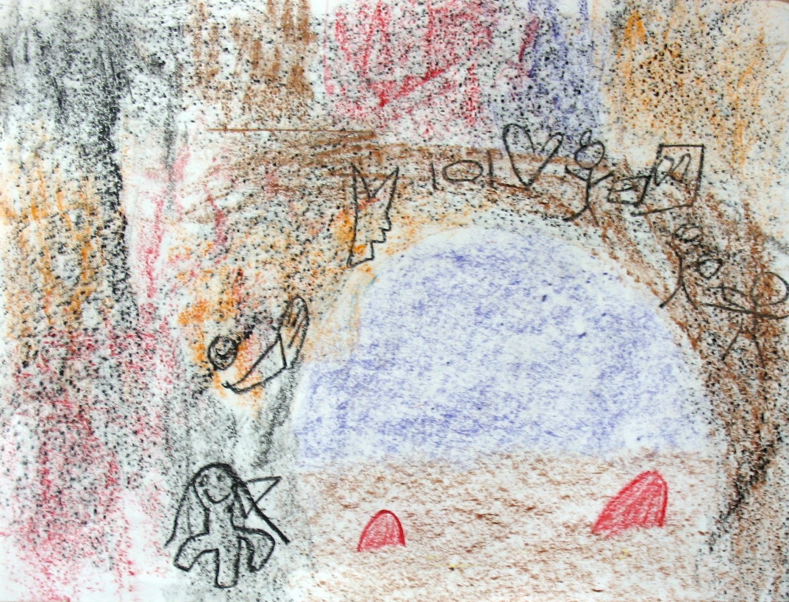 Kimberly Cheifer, Art Teacher: Grades 1-3, Pictograph Drawings