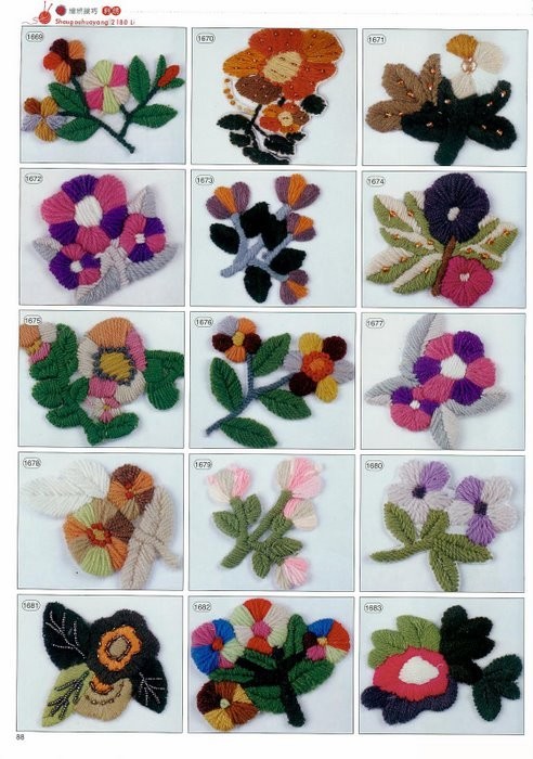 Tina's handicraft : 2018 designs & charts for motifs