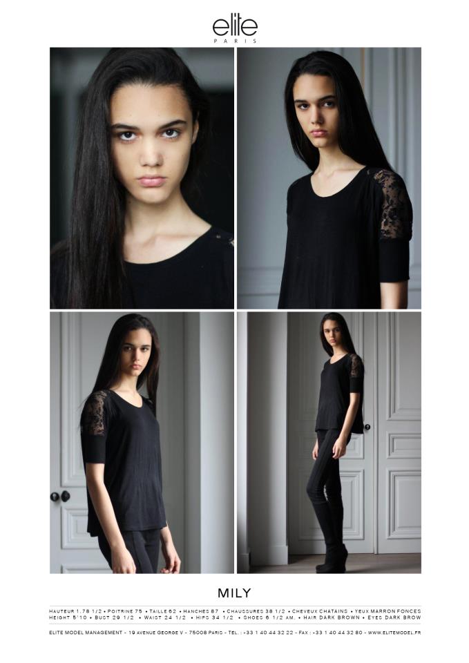 Polas of Mily @ Elite Paris | Dominican Fashion Models