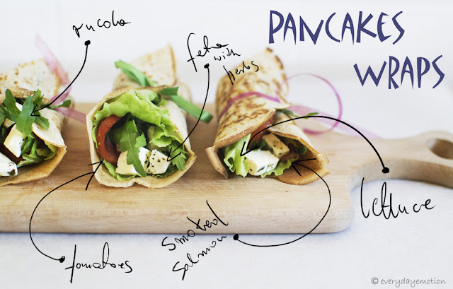 Everyday Emotion: Pancakes - wraps. Sunday breakfast :)