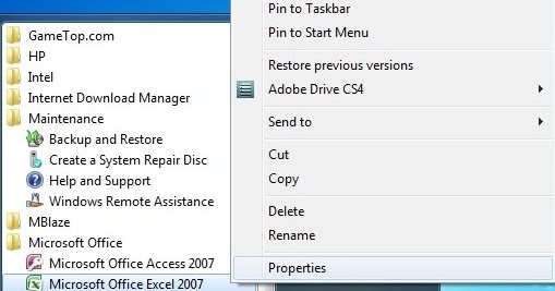 C Programming Computer Ms Excel Open Ms Excel Through Keyboard Shortcut Key