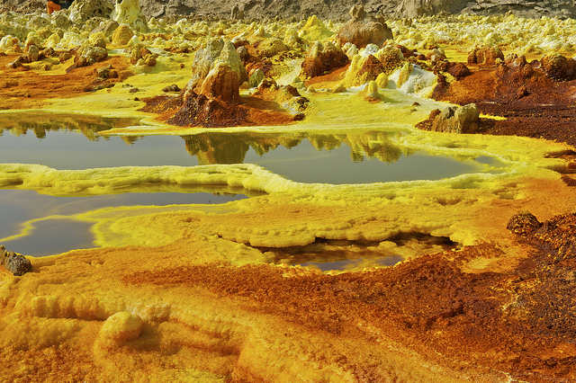 Dallol - The World's Weirdest Volcanic Crater ~ Kuriositas