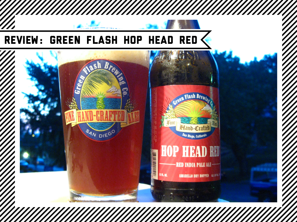 Queen City Beer Nerd: REVIEW: Green Flash Hop Head Red