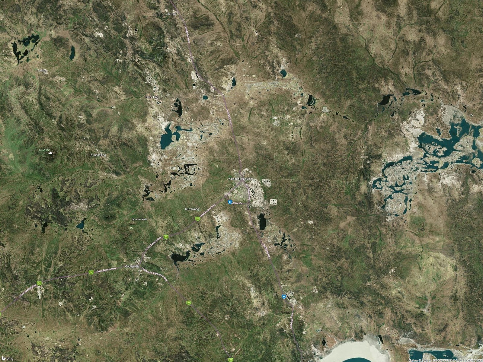 Kalgoorlie Map Free Download