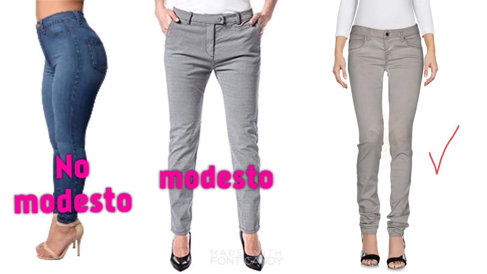 Católicas Virtuosas: La modestia en el uso del pantalón