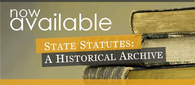 Older Versions of State Statutes | BLS Library Blog